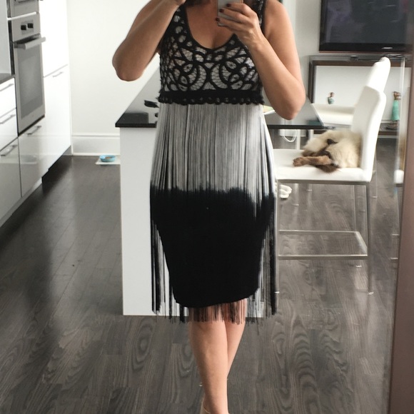 Frank Lyman Design | Dresses | Frank Lyman Unique Black And White ...